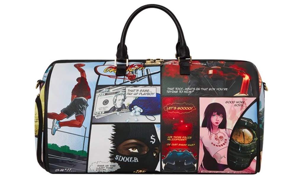 Túi Sprayground Shark Retro Comic W0845520 - Jordan 1