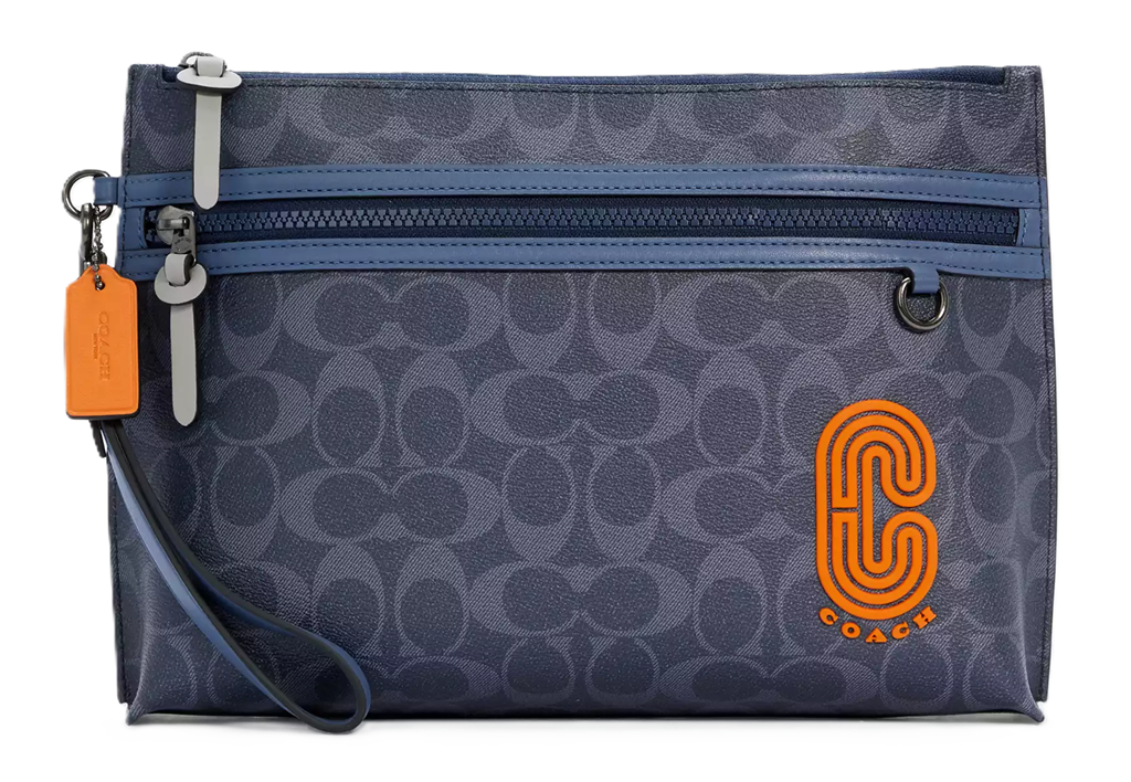 Túi Coach Carryall In Colorblock Signature Canvas ‘Denim’ C3199-QBSDQ ...