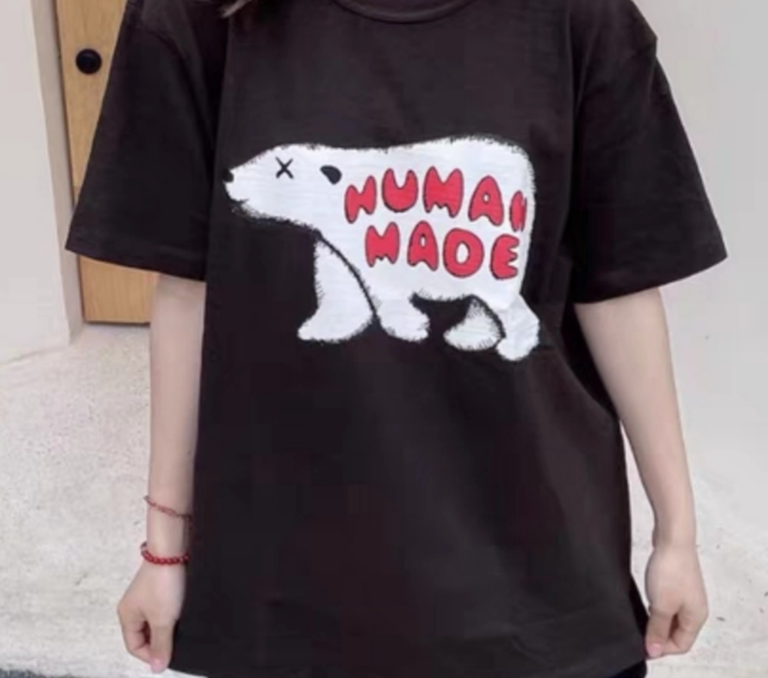 Áo Human Made × Kaws Shirokuma ‘Black’ - Jordan 1