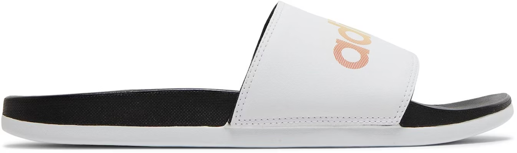 Dép Adidas Adilette Comfort ‘White Black’ H02488 - Jordan 1