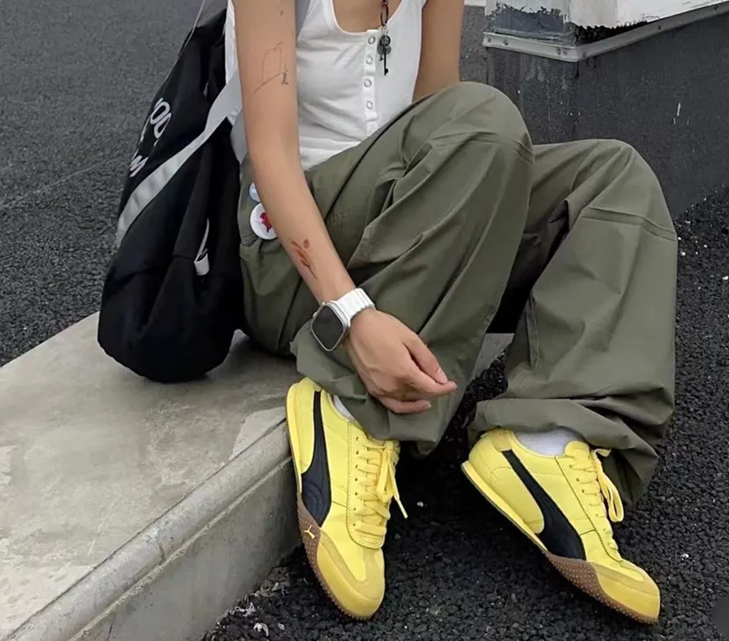 Giày Puma Bella UT 'Yellow Black' 402186-05 - Jordan 1