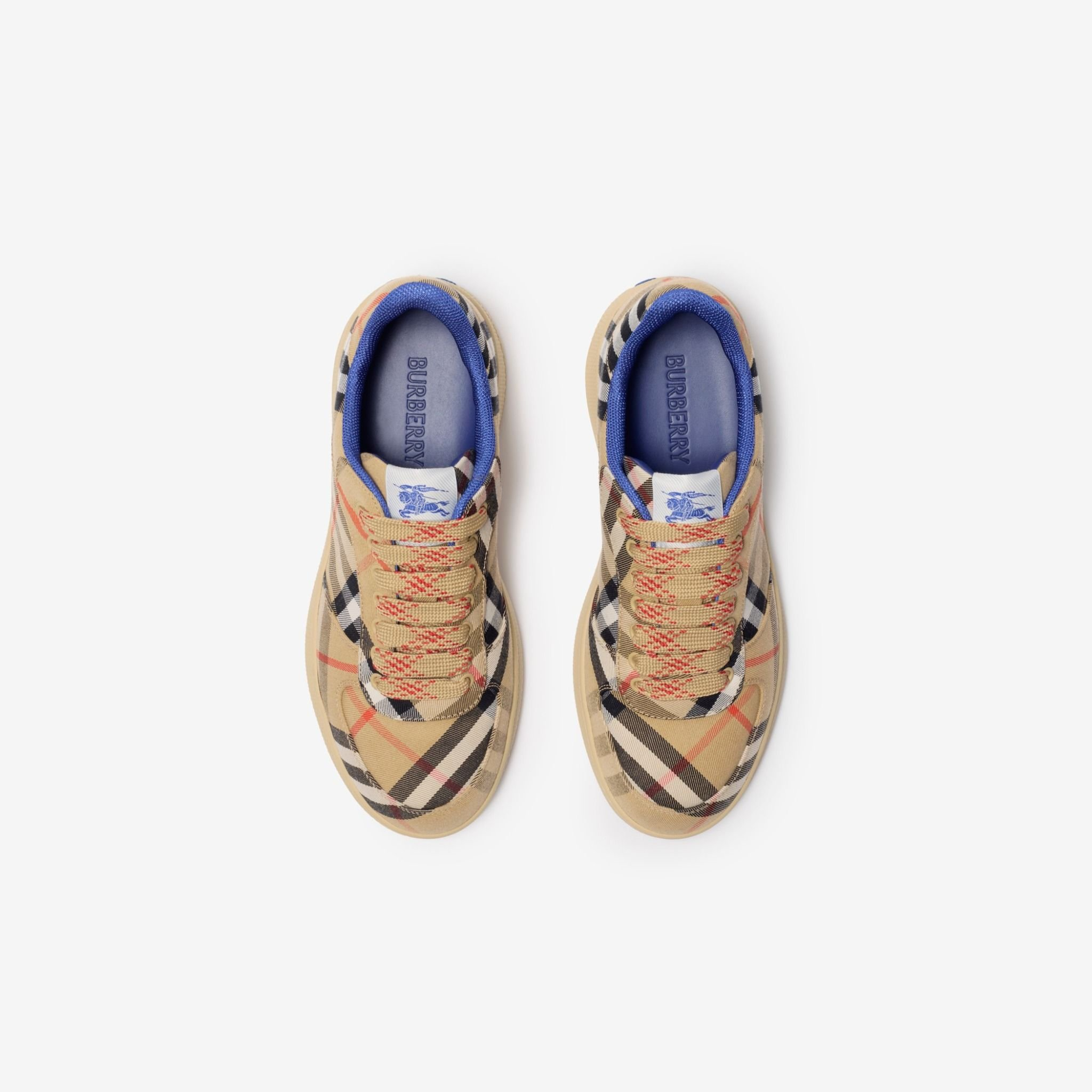 Giày Burberry Check Terrace Sneakers ‘Sand’ 80953721 - Jordan 1