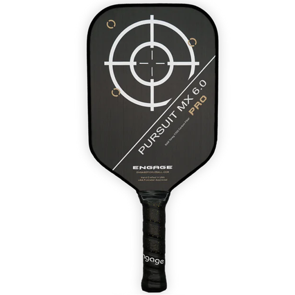 Vợt Pickleball Racket Engage Pursuit Pro MX 6.0 Elongated ‘Arctic Gold ...