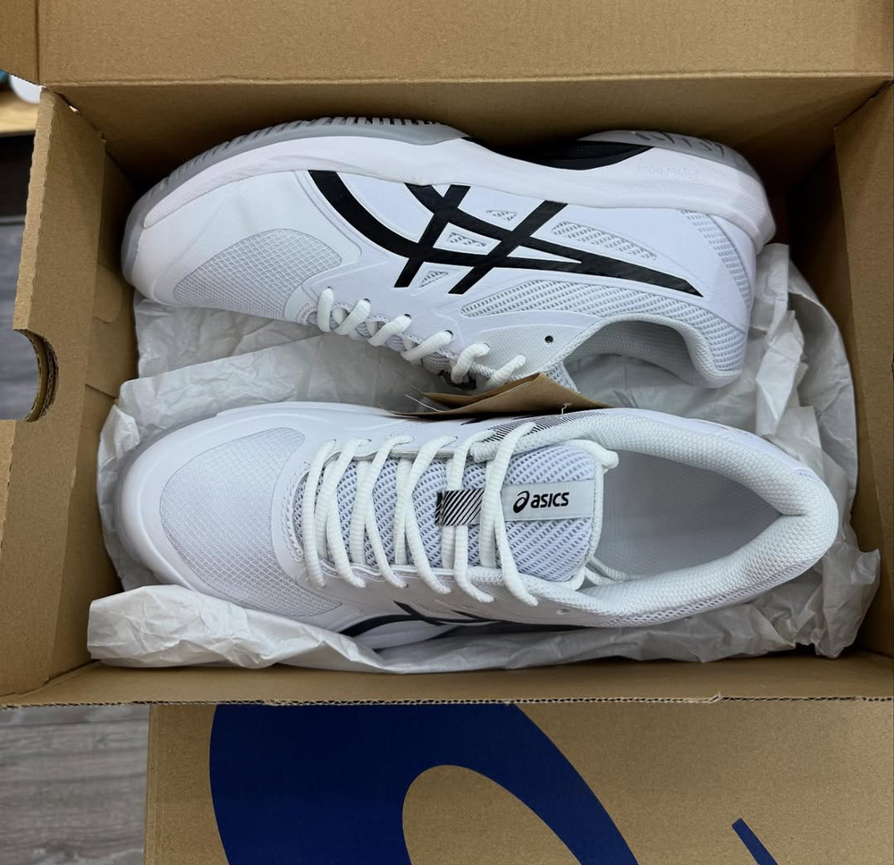 Giày Asics Game FF 'White Black' 1041A489-101 - Jordan 1