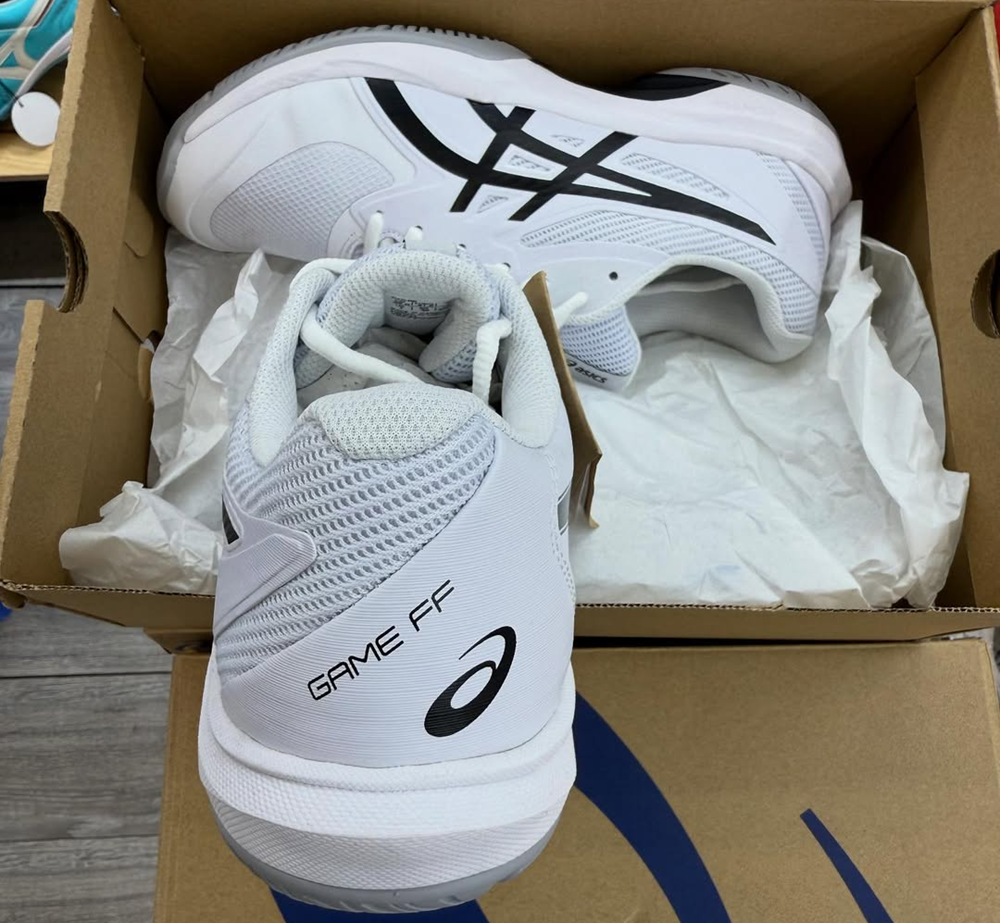 Giày Asics Game FF 'White Black' 1041A489-101 - Jordan 1