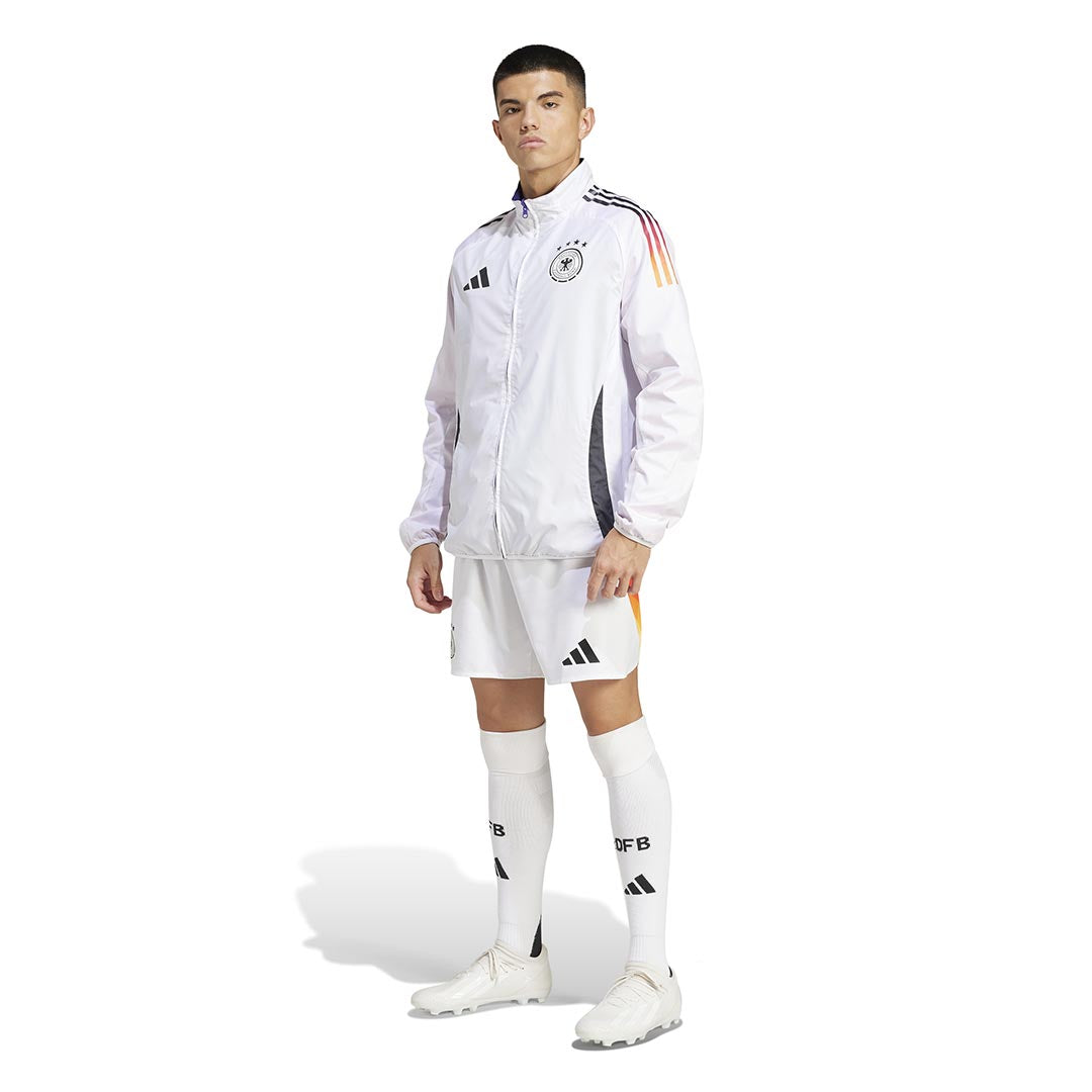 Áo Adidas Germany Anthem Jacket ‘White Purple’ IX0405 - Jordan 1