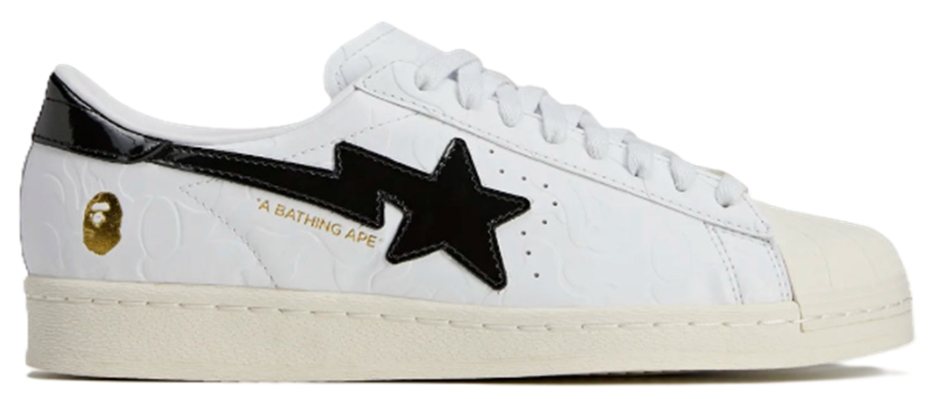 Giày Adidas x Bape Superstar Pack 'Cloud White' JR2701 - Jordan 1
