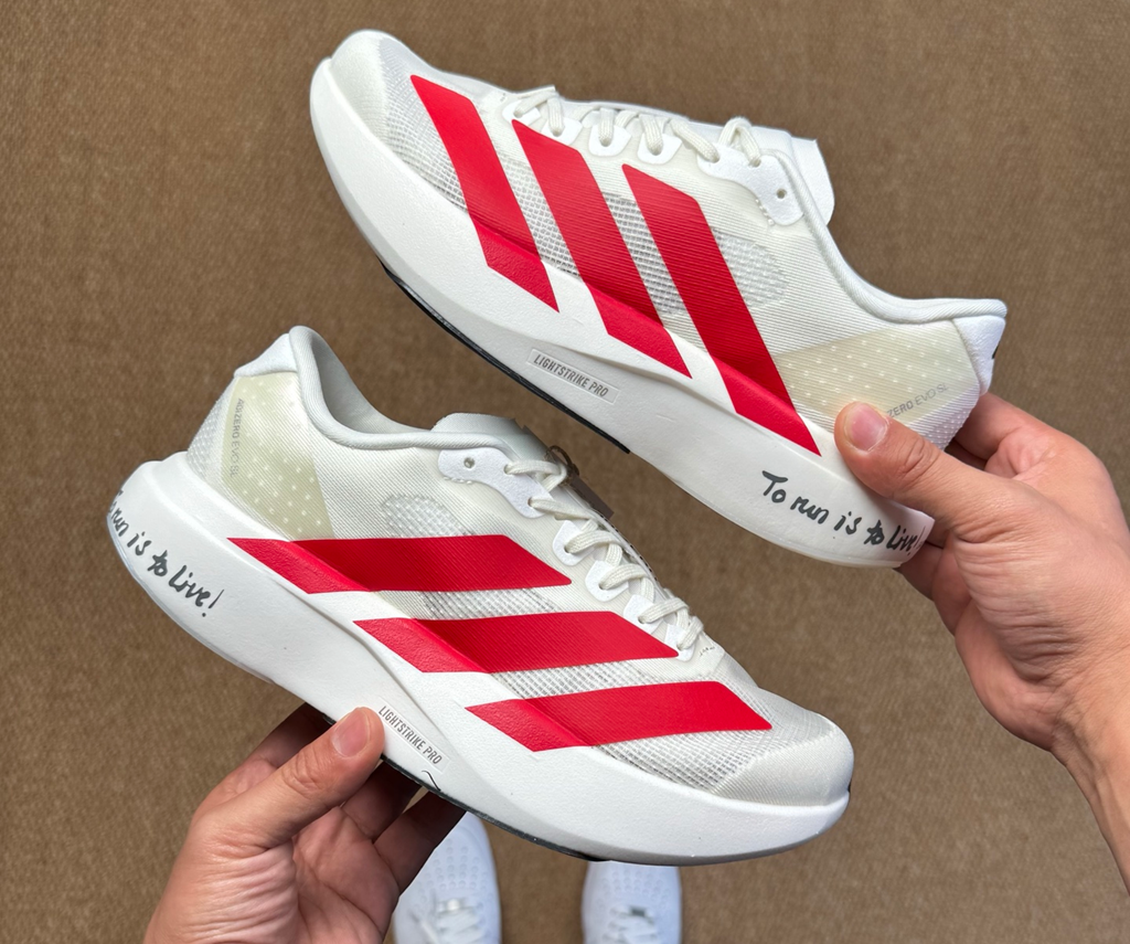 Giày Adidas Adizero EVO SL ‘Off White Better Scarlet’ JS1182 - Jordan 1