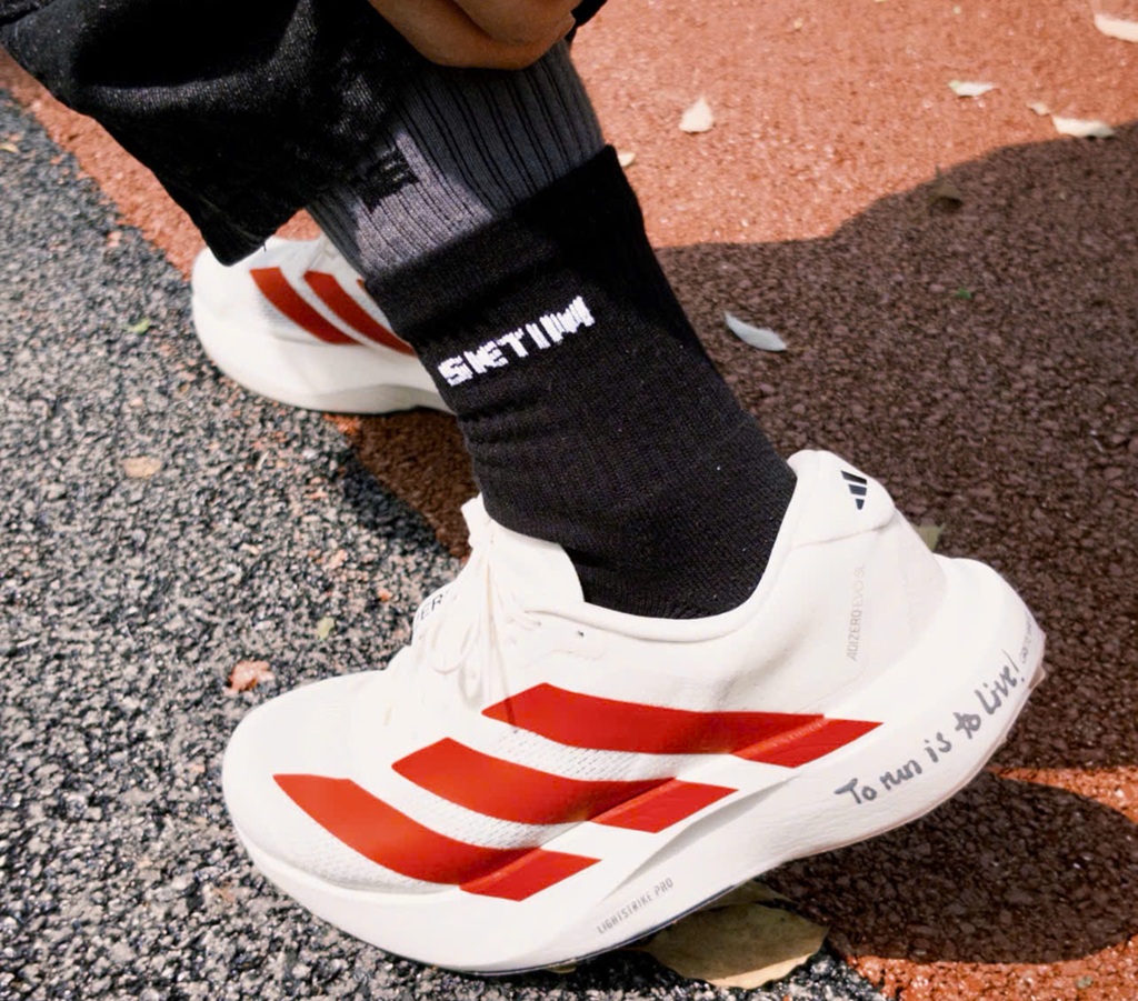 Giày Adidas Adizero EVO SL ‘Off White Better Scarlet’ JS1182 - Jordan 1