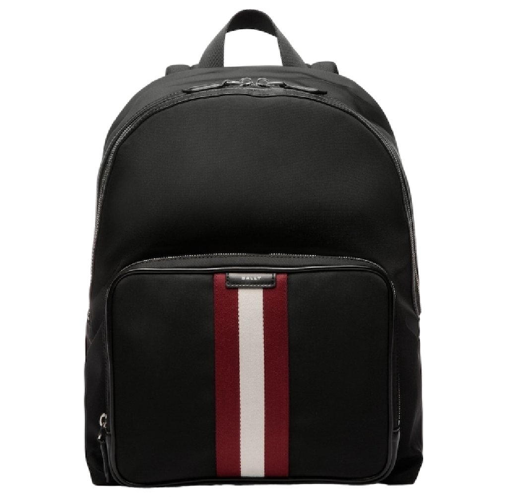 Balo Bally Code Backpack In Nylon ‘Black’ 6308463 - Jordan 1