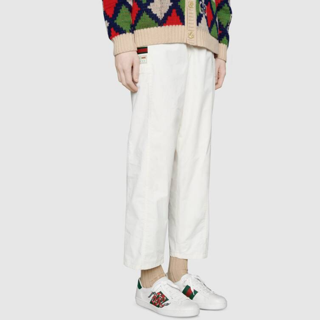 Giày Gucci Ace Embroidered Snake 'White' 456230-A38G0-9064 - Jordan 1