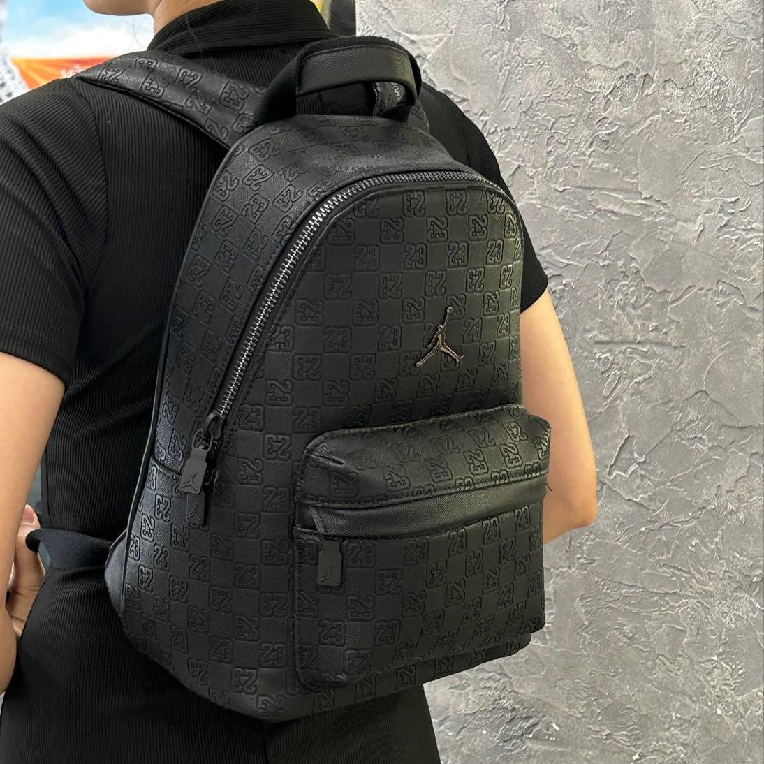 Balo Nike Jordan Monogram Backpack ‘Black’ IB7652-010 - Jordan 1