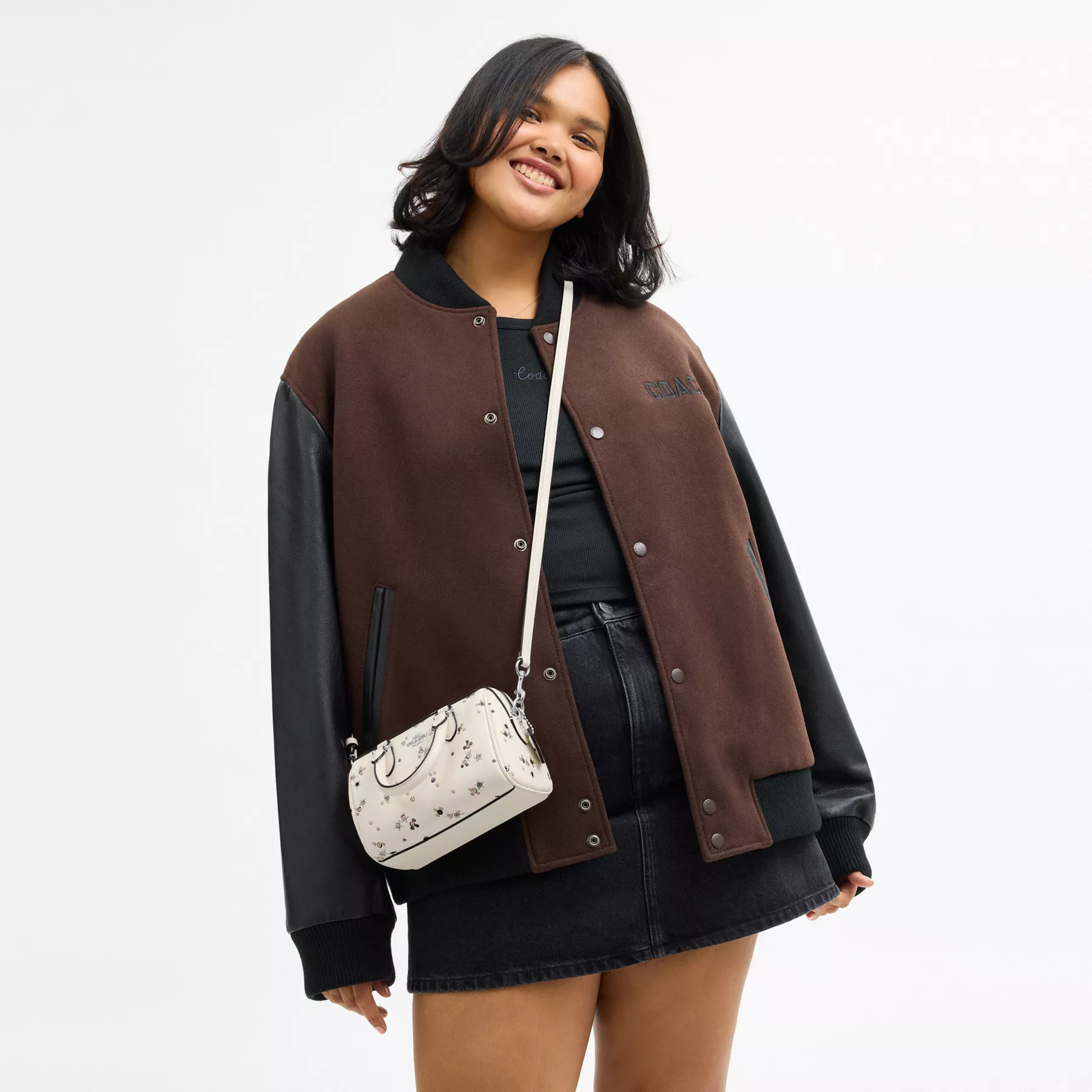 Túi Coach Rowan Crossbody ‘Black’ CCI68-SVCAH - Jordan 1